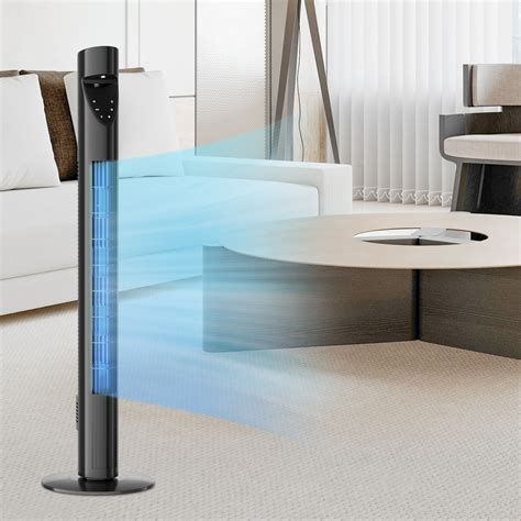 Bring Home Furniture Standing Cooling Fan Tower Fan 3 Speed Settings
