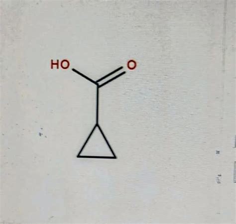 Cyclopropane Carboxylic Acid Cpca Cas No 1769 53 1 At ₹ 100 Kg कार्बोक्सिलिक एसिड In Pune