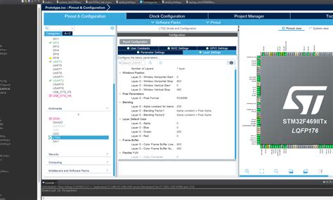 Solved Ltdc Configuration On Stm32f469 Stmicroelectronics Community