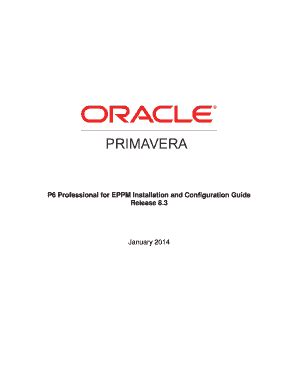 Fillable Online P Professional For EPPM Installation And Configuration Guide Fax Email Print