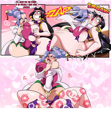 Moisesgrafic Boa Hancock Nightin One Piece Clothes Absurdres Highres 2girls Ahegao