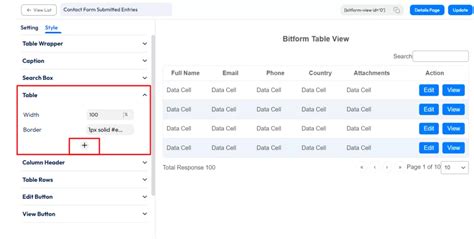 Display And Edit Form Submissions With Bit Form Views Bit Form