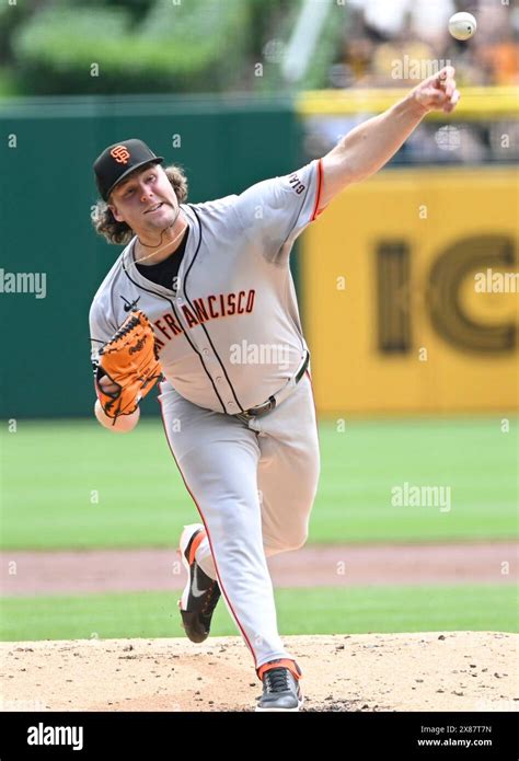 Pittsburgh United States 23rd May 2024 San Francisco Giants Pitcher