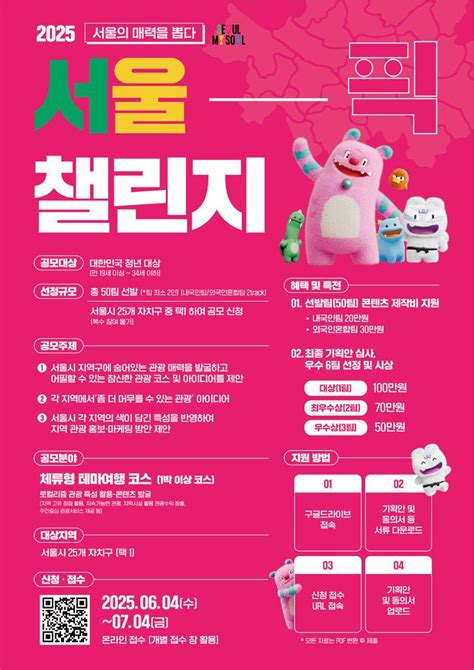 서울픽seoul Pick 챌린지 공모전 공모전 대외활동 링커리어