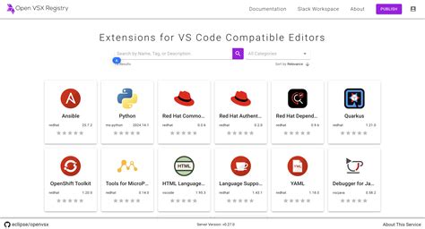 Running Open Vsx On Premises Eclipse Che Blog