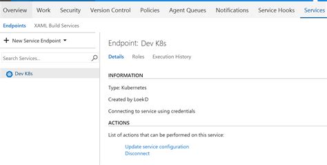 Talking To Kubernetes From Vsts Cloud Software Architecture