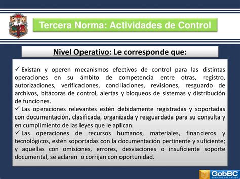 Ppt Normas Generales De Control Interno Powerpoint Presentation Free