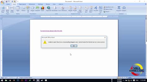 Ms Word Bangla Tutorial 12 How To Create Hyperlink And Remove Hyperlink