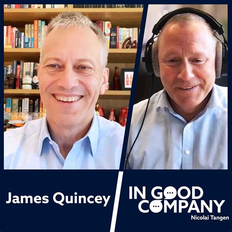 James Quincey Chair And Ceo Of Coca Cola In Good Company With Nicolai