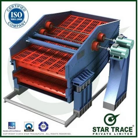 Linear Banana Vibrating Screen For Industrial Capacity 11 25 Ton Hr