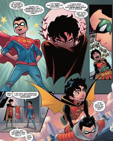 Damijon Damian Wayne X Jonathon Kent Supersons In 2024 Batman Comic Art Dc Comics Art