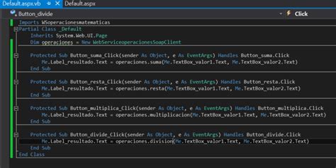 Crear Y Consumir Un Web Service Con VB Net Parte