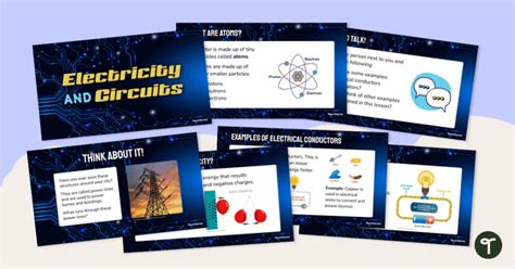Electricity And Circuits Teaching Slides For Year 6 Teach Starter