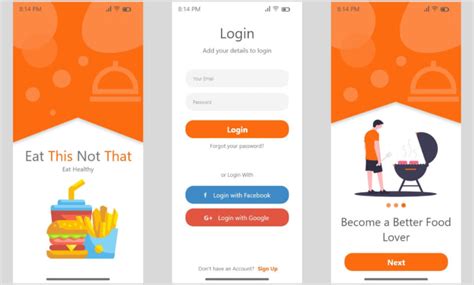 Create Modern Mobile App Ui Ux Design By Mu Harris Fiverr