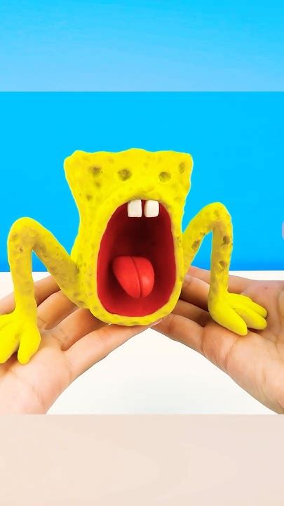 Making Sea Eater Spongebob With Clay Tutorial Trevor Henderson