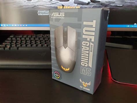 ASUS TUF Gaming M5 Ambidextrous RGB Mouse Review | eTeknix