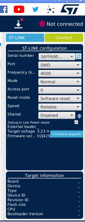 Solved Stlink V3mods Swd Protocol Stmicroelectronics Community