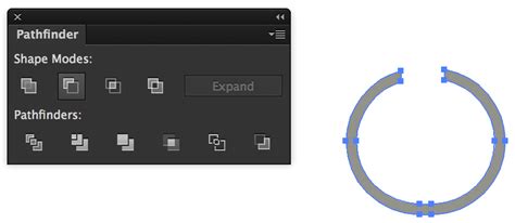 Path Cutting One Object With Another Using Illustrator Graphic Design Stack Exchange