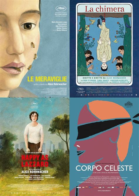 [cj Cgv] 이탈리아 감독 ‘알리체 로르바케르 감독전 일러스트 포스터 ‘더 원더스 ‘키메라 ‘천상의 몸 ‘행복한 라짜로 Cj미디어라이브러리