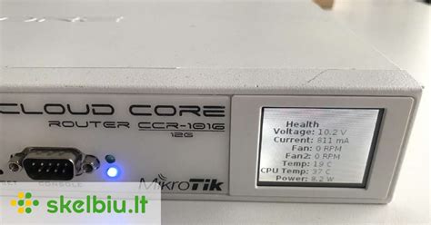 Mikrotik Cloud Core Ccr 1016 12g Skelbiu Lt