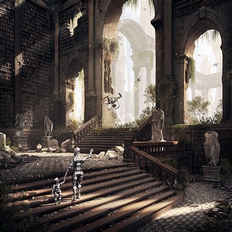 Library Rendering Contest From