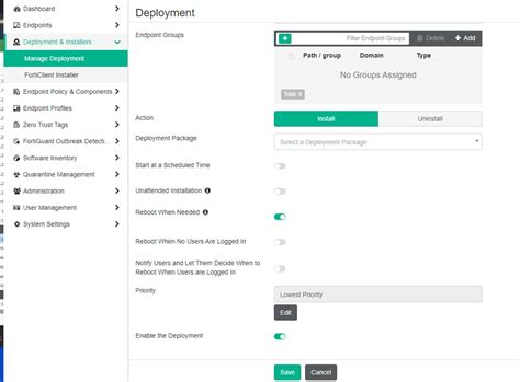 Technical Tip Configuring The Ideal Forticlient D Fortinet Community