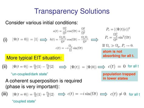 Ppt Electromagnetically Induced Transparency And Slow Light Powerpoint Presentation Id697335