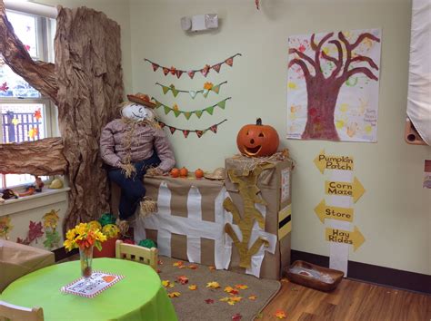 The Pumpkin Patch Dramatic Play That I Did For My Young Threes Class Dramatic Play Preschool