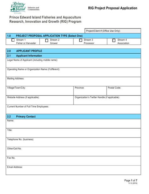 prince edward island canada rig project proposal application fill out sign online and