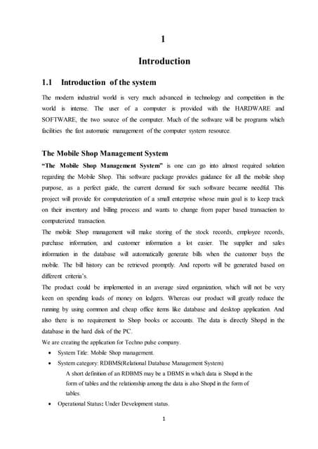 Stationary Store Management System Pptx