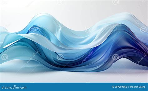 Ai Generative Modern Wave Curve Abstract For Background Presentation And Wallpaper Stock