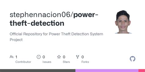 Github Stephennacion06power Theft Detection Official Repository For Power Theft Detection