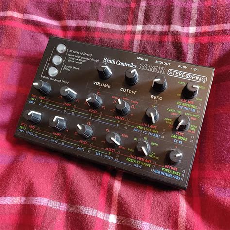stereoping synth controller 1016r for oberheim matrix reverb uk