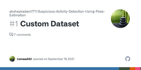 Custom Dataset Issue Akshaykadam Suspicious Activity Detection Using Pose Estimation