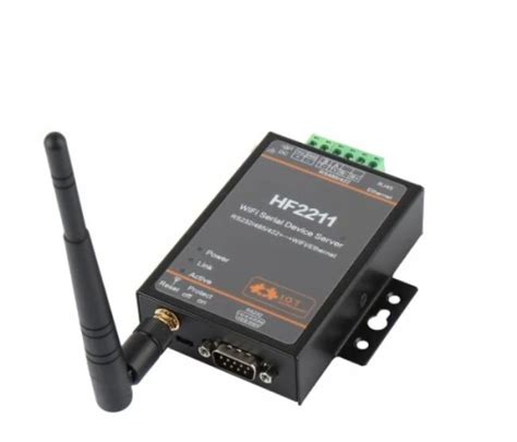 Hf2221 Wifi Ethernet Rtu Modbus Serial Converter Mqtt Tcp Ip Iot