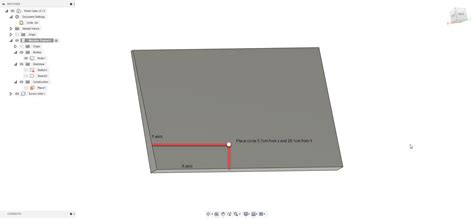 Solved Placing A Centered Circle Sketch Into Exact Dimensions From