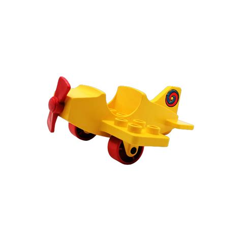 Duplo Yellow Airplane With Red Propeller Brick Owl Lego Marketplace