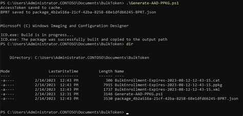 Simplify The Process Of Generating An Aad Bulk Enrollment Provisioning Package Out Of Office Hours