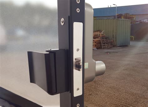 BL AR ECP Flat Bar Lever Keypad With Internal Push Pull Pad