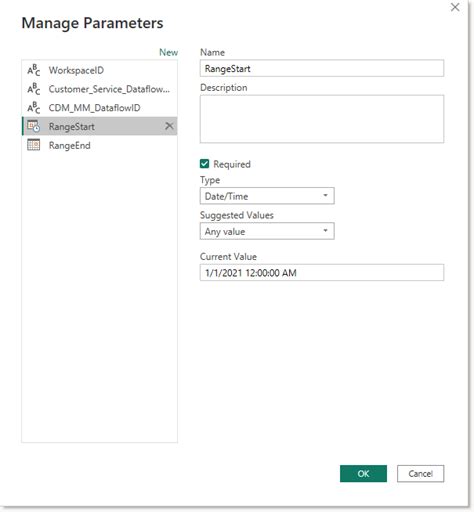 filter a date time field by parameter microsoft fabric community