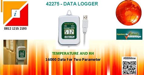 Alat Uji Data Logger Suhu Dan Kelembapan Instrument Alat Uji Indonesia