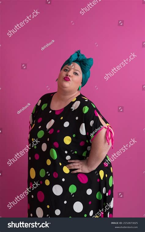 Plus Size Sexy Model Woman Trendy Stock Photo 2152873025 Shutterstock