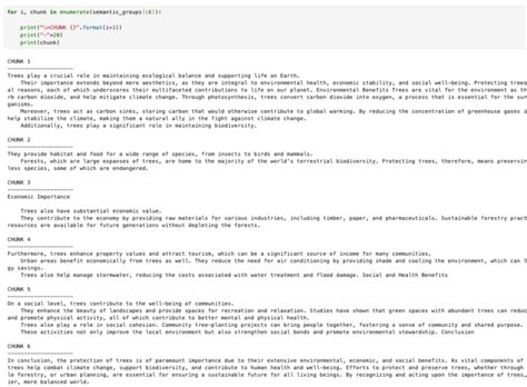 A Visual Exploration Of Semantic Text Chunking Towards Data Science