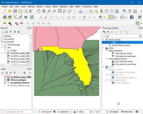 Calculating Areal Mean Rainfall QGIS3 QGIS Tutorials And Tips