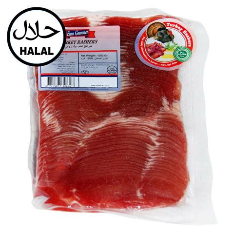 Euro Gourmet Turkey Rashers 21gs