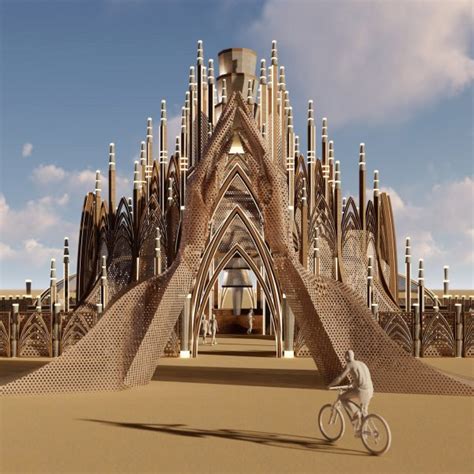 Burning Man Temple Design Balances The Domestic And Majestic