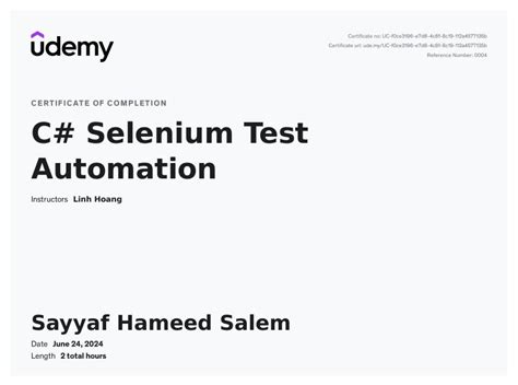 Sayyaf Hameed On Linkedin Selenium Automation Nunit Csharp