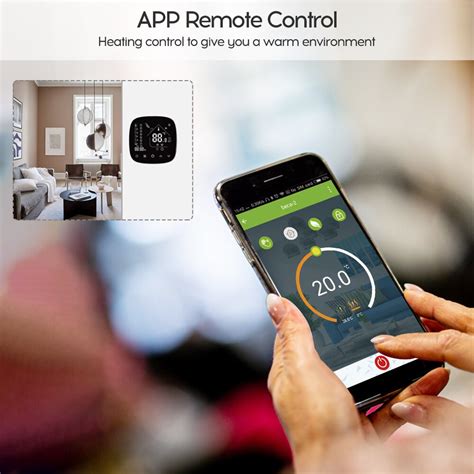Programmable Thermostat Wifi Thermostat With Touch Grandado