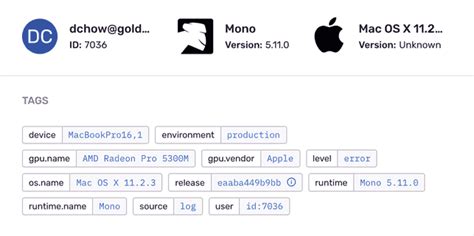 Unity Error Tracking And Performance Monitoring Sentry