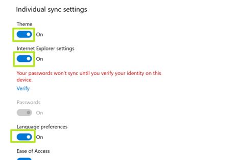 How To Sync Your Settings In Windows 10 Laptop Mag